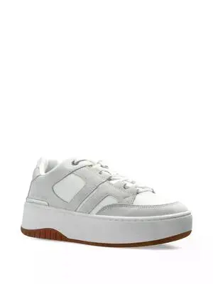 Michael Kors Ryder Panelled Platform Sneakers - Grey
