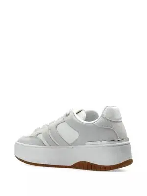Michael Kors Ryder Panelled Platform Sneakers - Grey