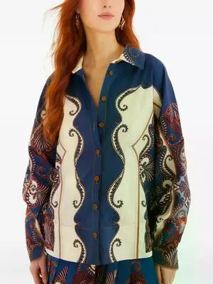 Farm Rio Arabesque Long Sleeve Shirt