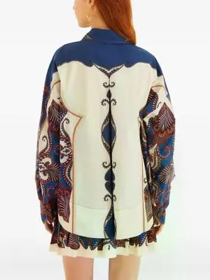 Farm Rio Arabesque Long Sleeve Shirt