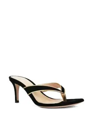 GIANVITO ROSSI Thong Stiletto Mules