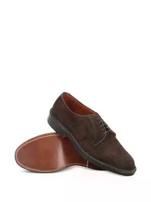 Alden Lace-up Derby Shoes - Brown