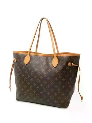 LOUIS VUITTON 2007 Monogram Neverfull Mm Tote Bag - Brown