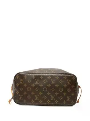 LOUIS VUITTON 2007 Monogram Neverfull Mm Tote Bag - Brown