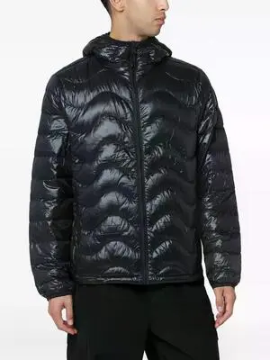 PURPLE MOUNTAIN OBSERVATOR Quilted Hooded Jacket