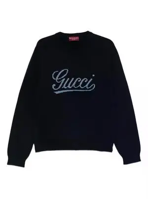 Men's Gucci Blue Sweaters