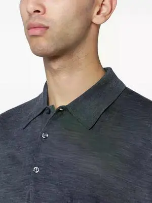 John Smedley Dorset Long-sleeve Polo Shirt