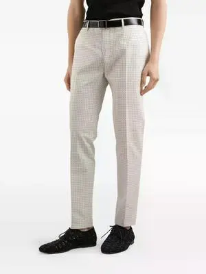 Dolce & Gabbana Jacquard Pattern Trousers