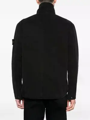Stone Island Zip Pocket Overshirt - Black