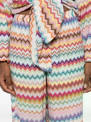 Missoni Zigzag Palazzo Pants