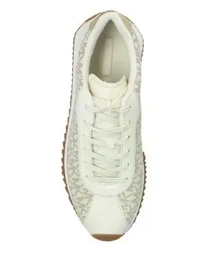 Michael Kors Rhodes Monogram Lace-up Sneakers - Neutrals