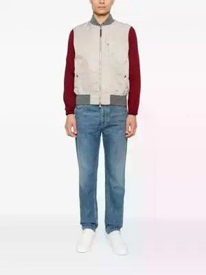 Brunello Cucinelli Zip-up Gilet - Neutrals