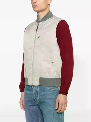 Brunello Cucinelli Zip-up Gilet - Neutrals