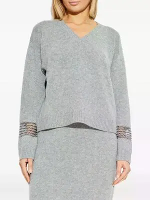 Fabiana Filippi V-neck Knit Sweater
