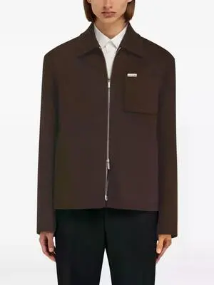 FERRAGAMO Patch-pocket Zip Jacket
