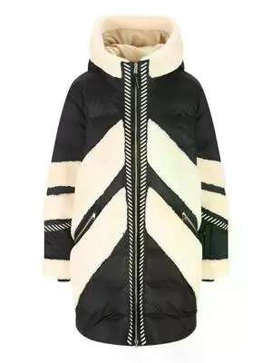 Bogner Amila Star-detail Hooded Coat - Black