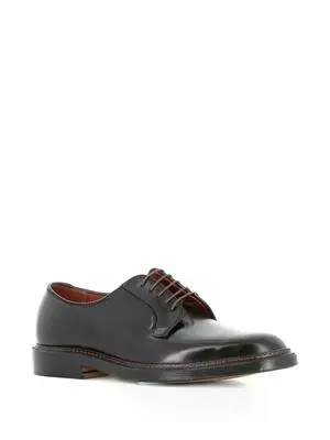 Alden Horse Leather Derby Shoes - Red