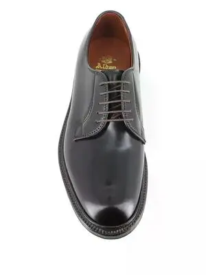 Alden Horse Leather Derby Shoes - Red