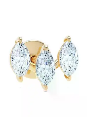 LOEV Triple-diamond Stud Earring