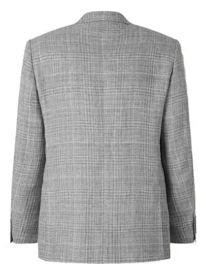 Canali Notched-lapel Checked Blazer