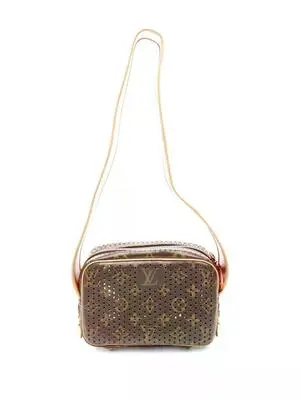 LOUIS VUITTON 2006 Monogram Perforations Shoulder Bag