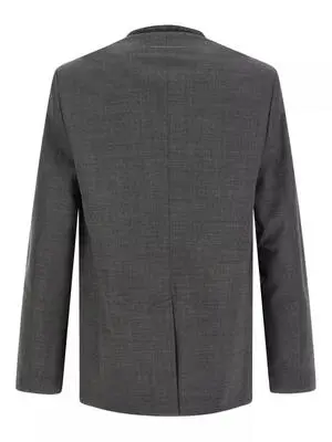 MAISON MARGIELA Raw-cut Single-breasted Blazer