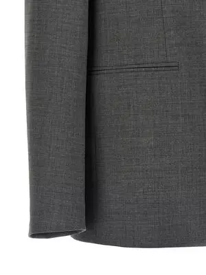 MAISON MARGIELA Raw-cut Single-breasted Blazer