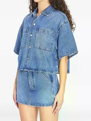 Alexander Wang Patch-pocket Denim Shirt