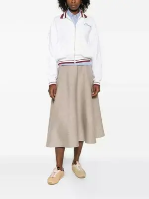 Marni Embroidered Zip-up Sweater