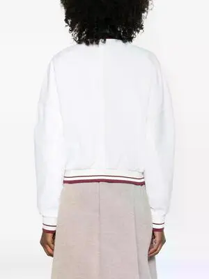 Marni Embroidered Zip-up Sweater