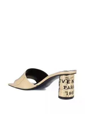 Givenchy Heeled Mules With Logo Detail
