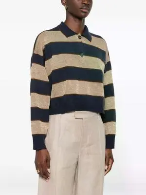 Brunello Cucinelli Half-button Polo Top