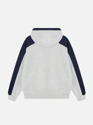 AELFRIC EDEN Color Blocked Striped Hoodie