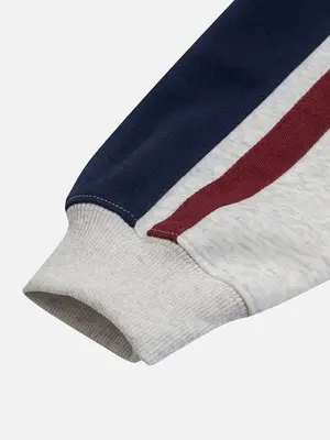 AELFRIC EDEN Color Blocked Striped Hoodie