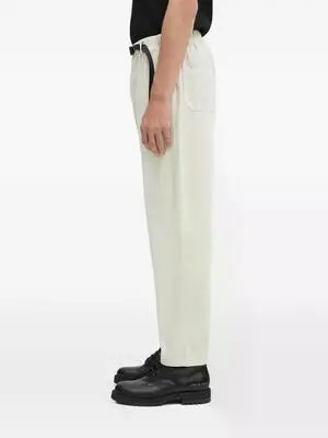 Gramicci Loose Tapered Ridge Elasticated Trousers - Neutrals