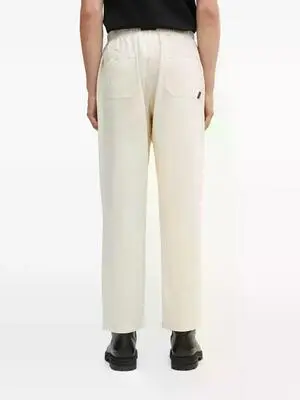 Gramicci Loose Tapered Ridge Elasticated Trousers - Neutrals
