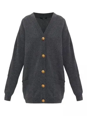 Balmain Button Pockets Cardigan