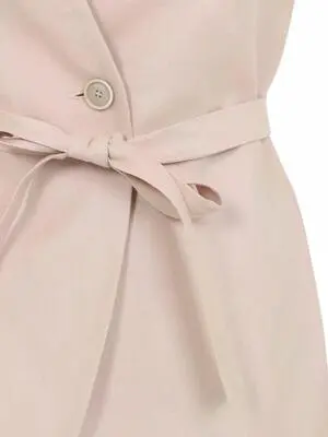 Peserico Belt-detailed Waistcoat - Neutrals