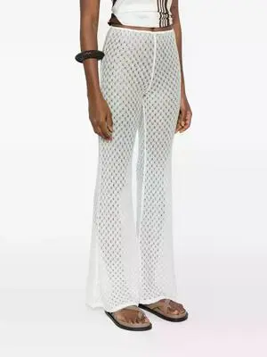 Missoni Open-knit Flared Trousers