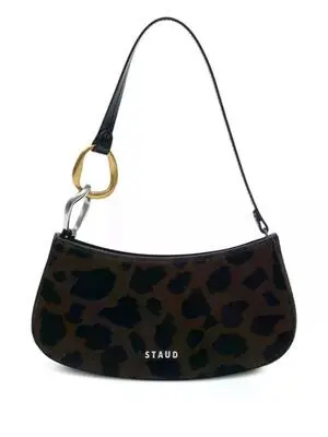 Staud Mini Ollie Shoulder Bag - Brown