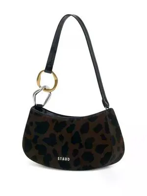 Staud Mini Ollie Shoulder Bag - Brown