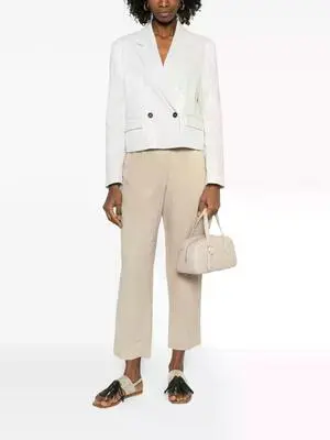 Brunello Cucinelli Pleated Trousers - Neutrals