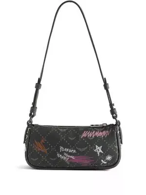 Zadig&Voltaire X Humberto Cruz Monogram Shoulder Bag - Grey