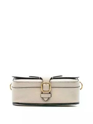 Burberry Leather Bridle Square Crossbody Bag