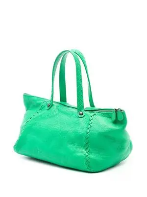 Bottega Veneta Intrecciato Trimmed Cervo Tote Bag