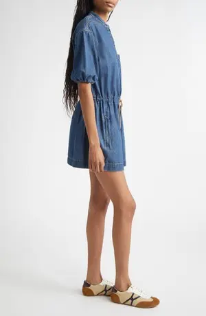 Veronica Beard Akerman Denim Minidress