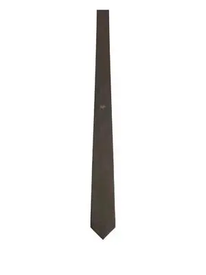 FURSAC Silk Neck Tie - Brown