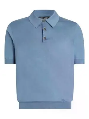 Men's Dolce & Gabbana Blue Polos