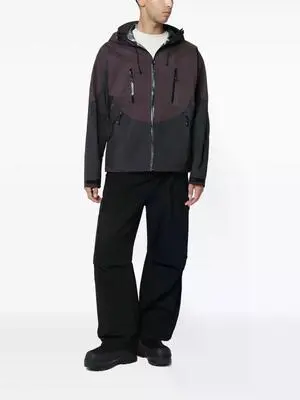 PURPLE MOUNTAIN OBSERVATORY Anvil Shell Zip-up Jacket - Black