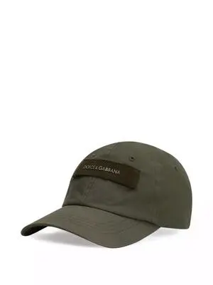 Dolce & Gabbana Logo-patch Baseball Cap - Green